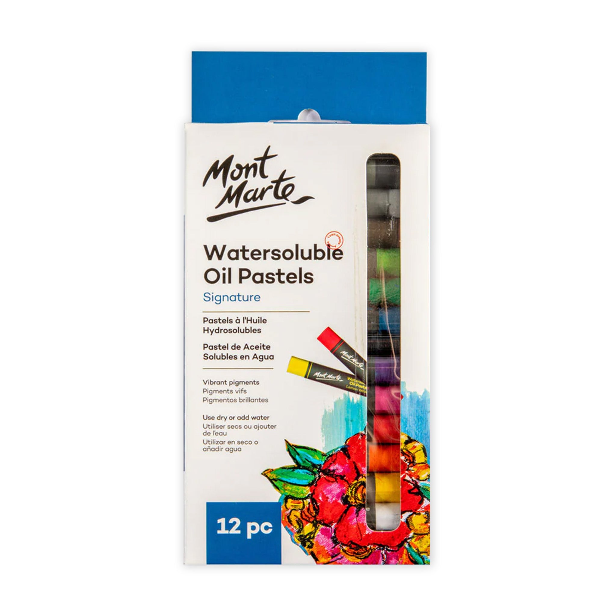 Water-Soluble Oil Pastels Signature 12pc – The Drawing Center